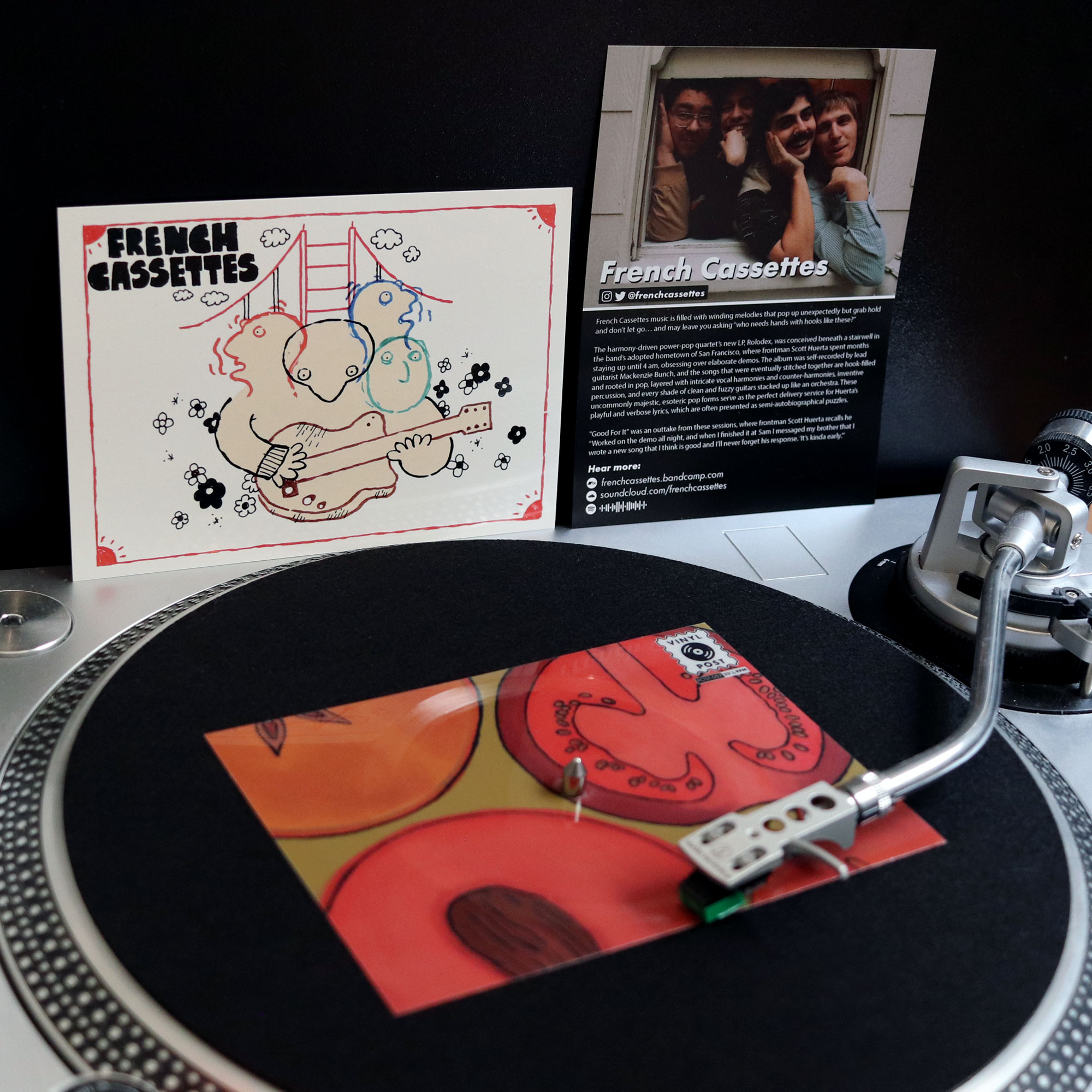 French Cassettes – Good For It (February 2022) – Vinyl Postcard Record ... French Cassettes – Good For It (February 2022) – Vinyl Postcard Record ...