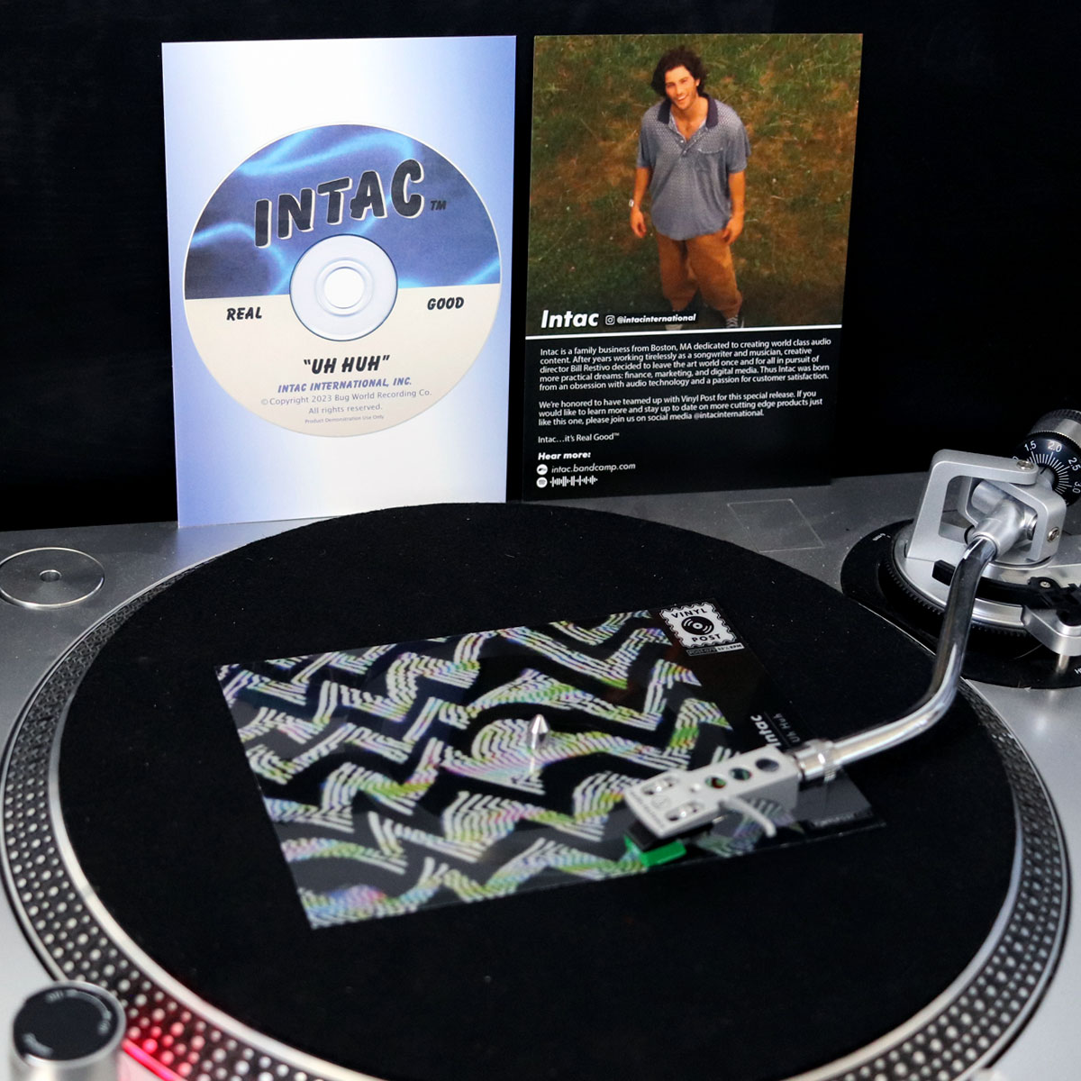 Intac – Uh Huh (December 2023) – Vinyl Postcard Record Club | VinylPost.co